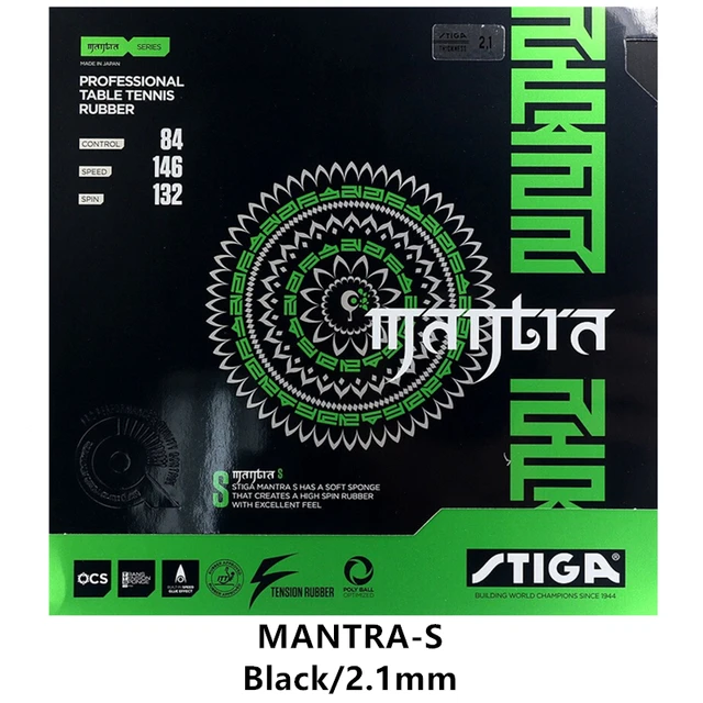 STIGA Table Tennis Rubber MANTRA M/ H/S Offensive Pimples in with ...