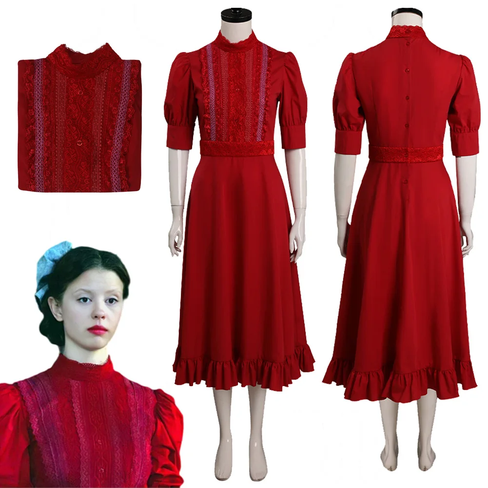 Pearl-Cosplay-Fantasy-Red-Dress-Mia-Horror-Movie-Costume-Disguise-Adult ...