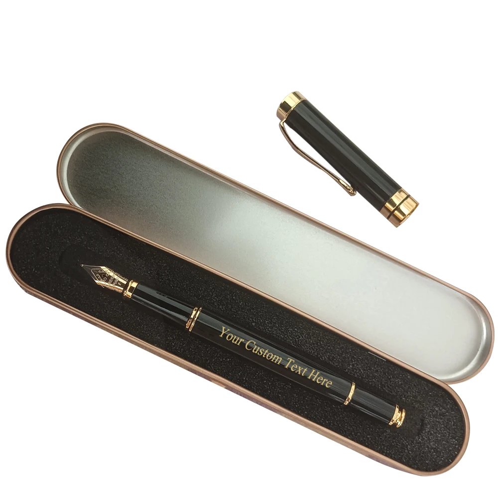 Custom Engraving Fountain Pen Box Gift School Supplies Stationery Men ...