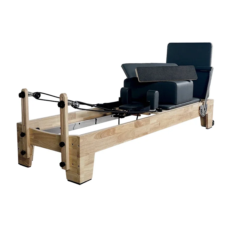 y Reformer Pilates Machine Professional Oak Wood Material Pilates ...