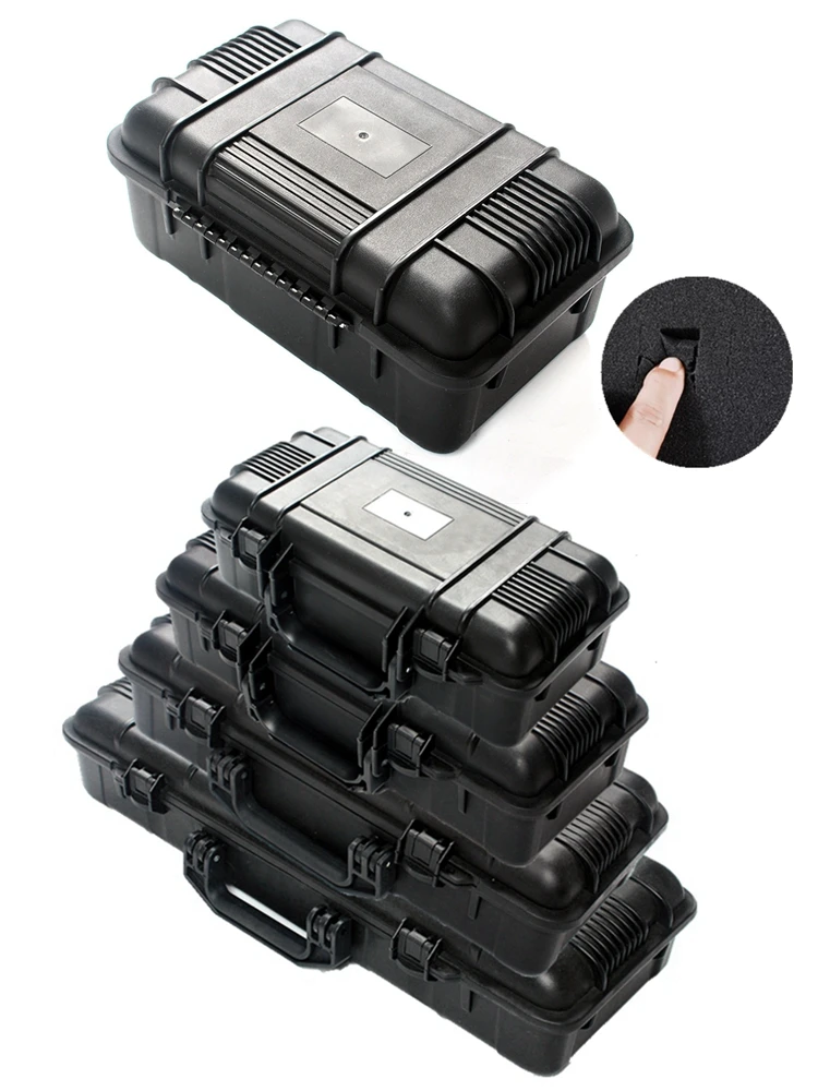Shockproof-Sealed-Safety-Case-Instrument-Tool-Box-Waterproof-Anti-fall ...