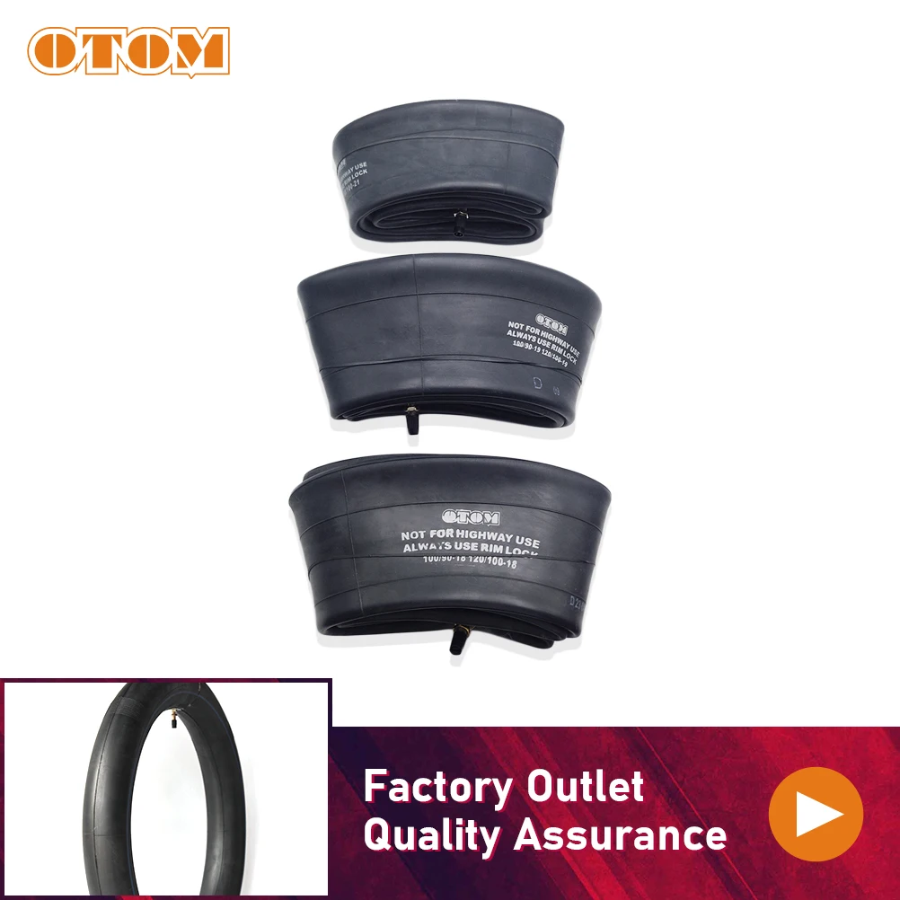 Motorcycle Accessories 21 18 19 Inch Inner Tubes Butyl Rubber Thicker ...