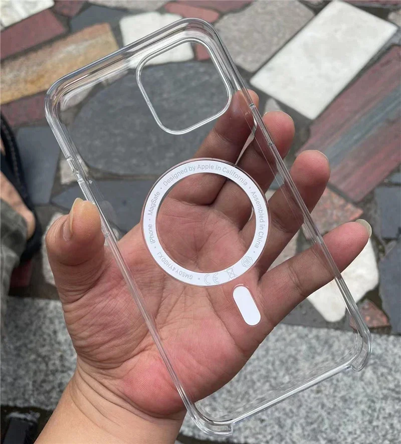 Clear Original Macsafe Animation Case for Magsafe IPhone 14 Plus 13 Pro ...
