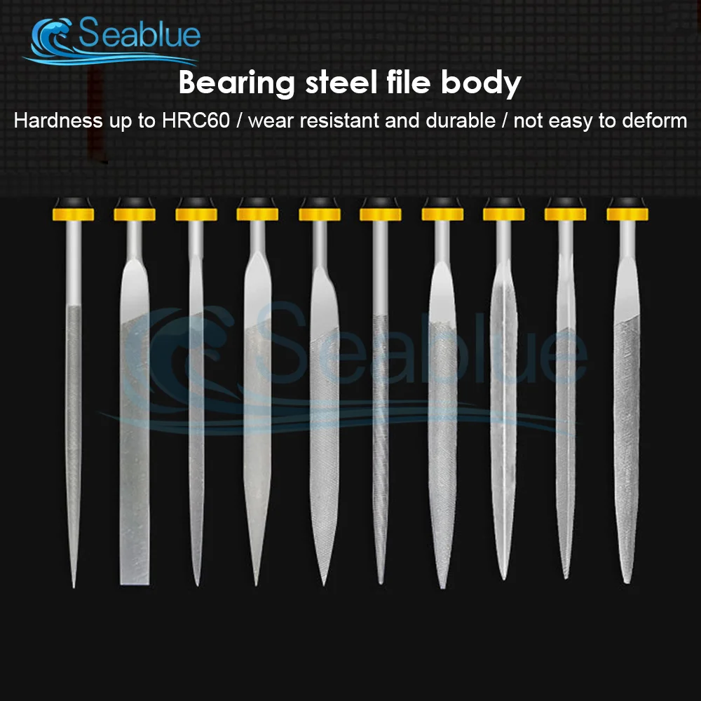 Mini Metal Rasp Needle Files Set, ferramentas de escultura em madeira ...