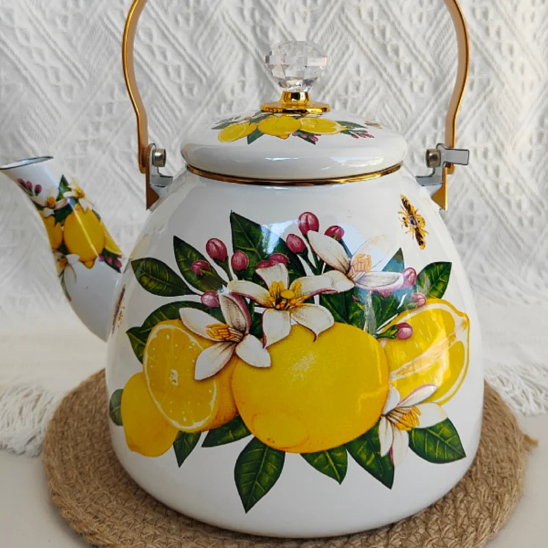 Enamel-Tea-Pot-Kung-Fu-Jia-Kettle-Household-Large-Single-Heat-Resistant ...