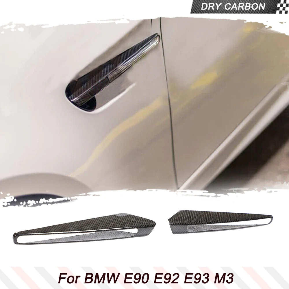 Real-Carbon-fiber-Side-Fender-Vent-Cover-for-BMW-3-Series-E90-E92-E93 ...