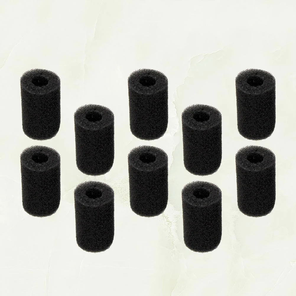 10PCS Aquarium Fish Inlet Protective Filter Tank Pre-Filter Sponge Roll ...