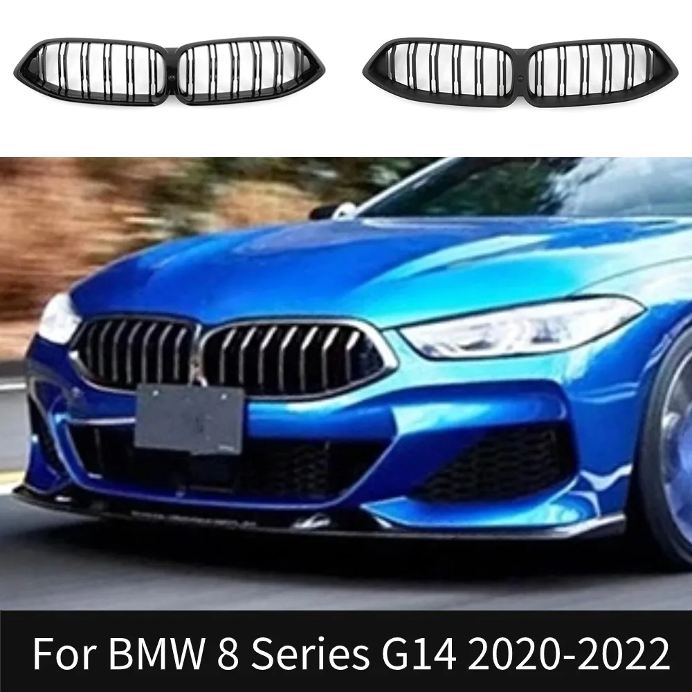 ABS-Gloss-Black-Front-Bumper-Grille-For-BMW-8-Series-G14-G15-G16-840i ...