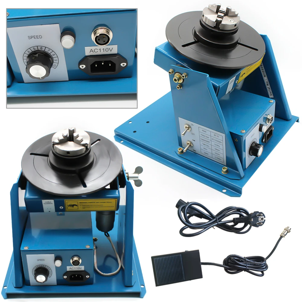 3-Jaw-Welding-Turntable-Turntable-Manipulator-Welding-Positioner-Rotary ...