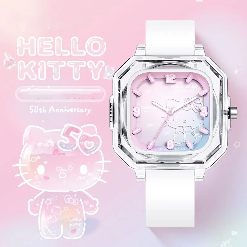 Miniso-Hello-Kitty-Limited-Edition-Wrist-Watch-Kawaii-Anime-Small ...
