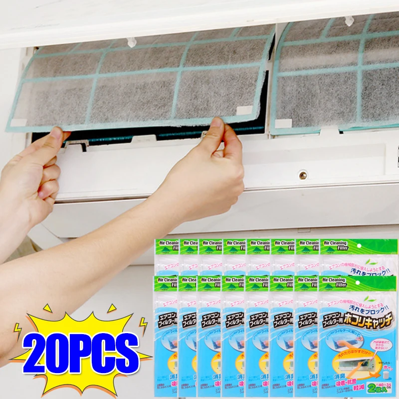 20-2PCS-Anti-Dust-Air-Condition-Outlet-Filter-Mesh-Anti-dust-Net ...