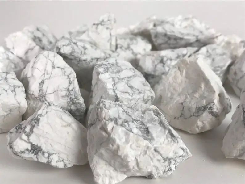 Crystals Minerals | Healing Crystals | Howlite Crystal | Raw Crystals ...