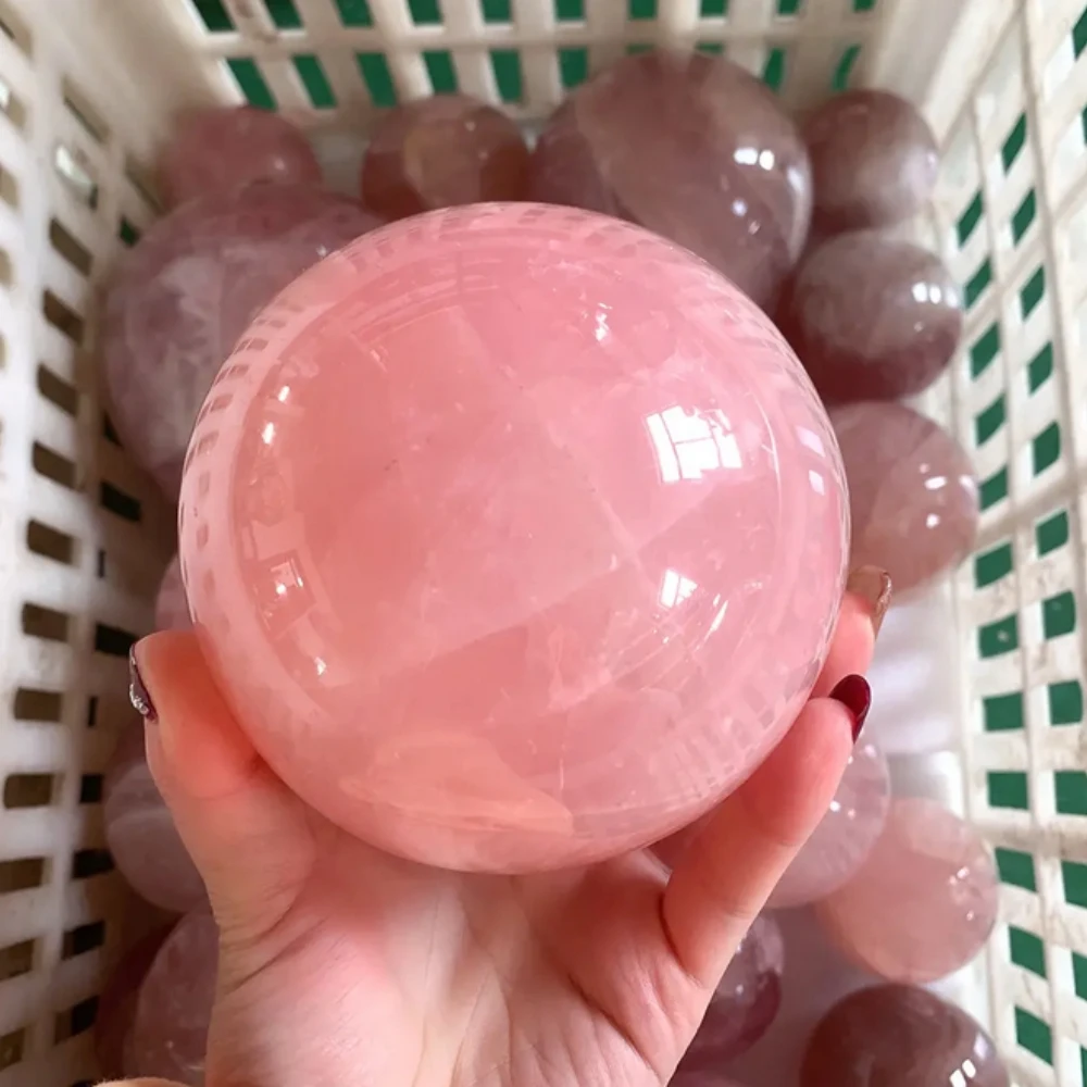 3-6-5mm-Natural-Pink-Crystal-Ball-Wishing-Energy-Collection-Desktop ...