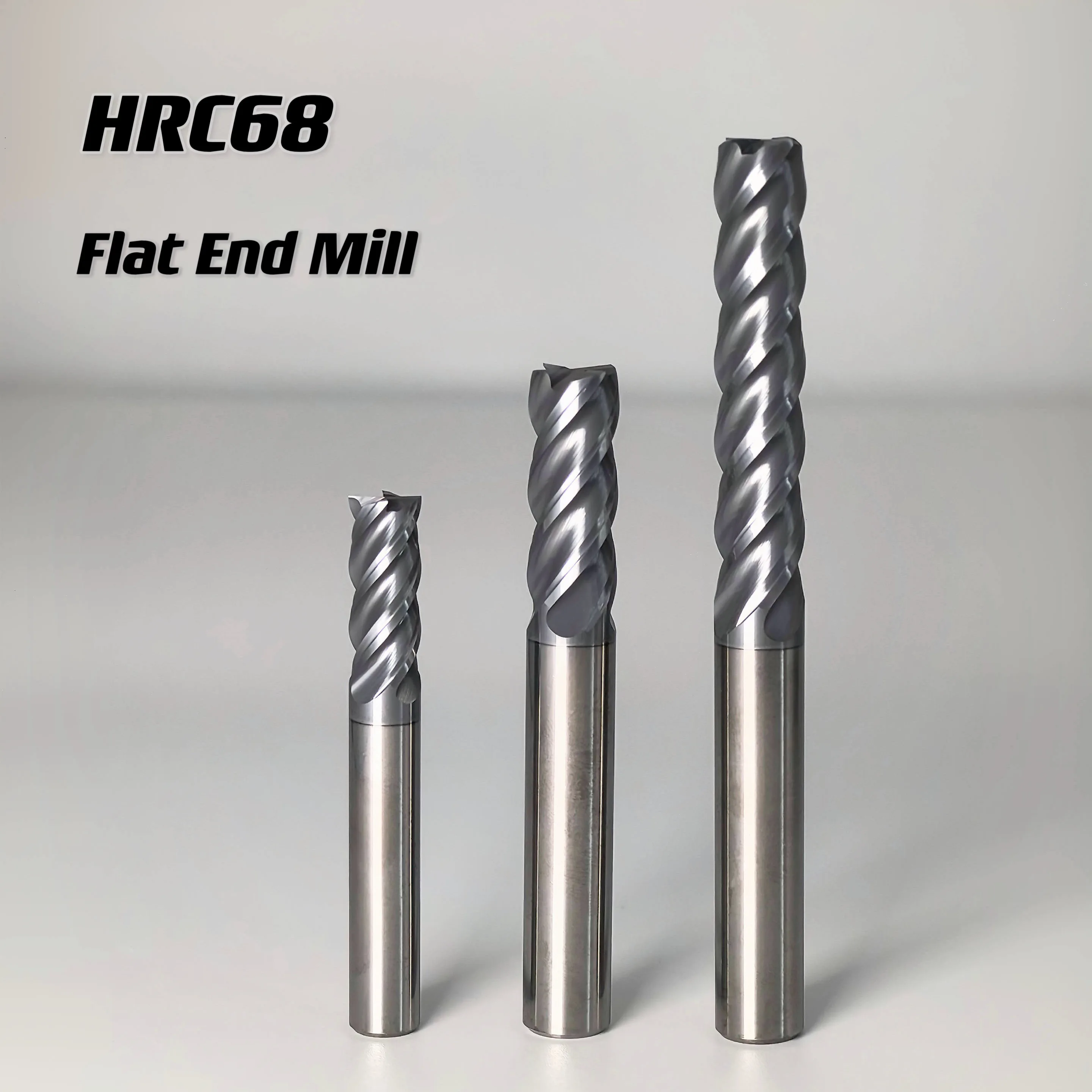 HRC68-Flat-Square-End-Mill-Hard-High-Hardness-Solid-Carbide-Milling ...