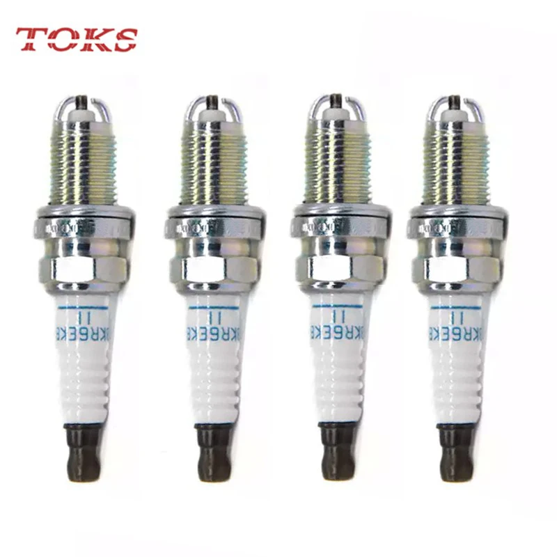 4pcs BKR6EKB-11 4198 New Iridium Spark Plug For Toyota Honda Opel ...