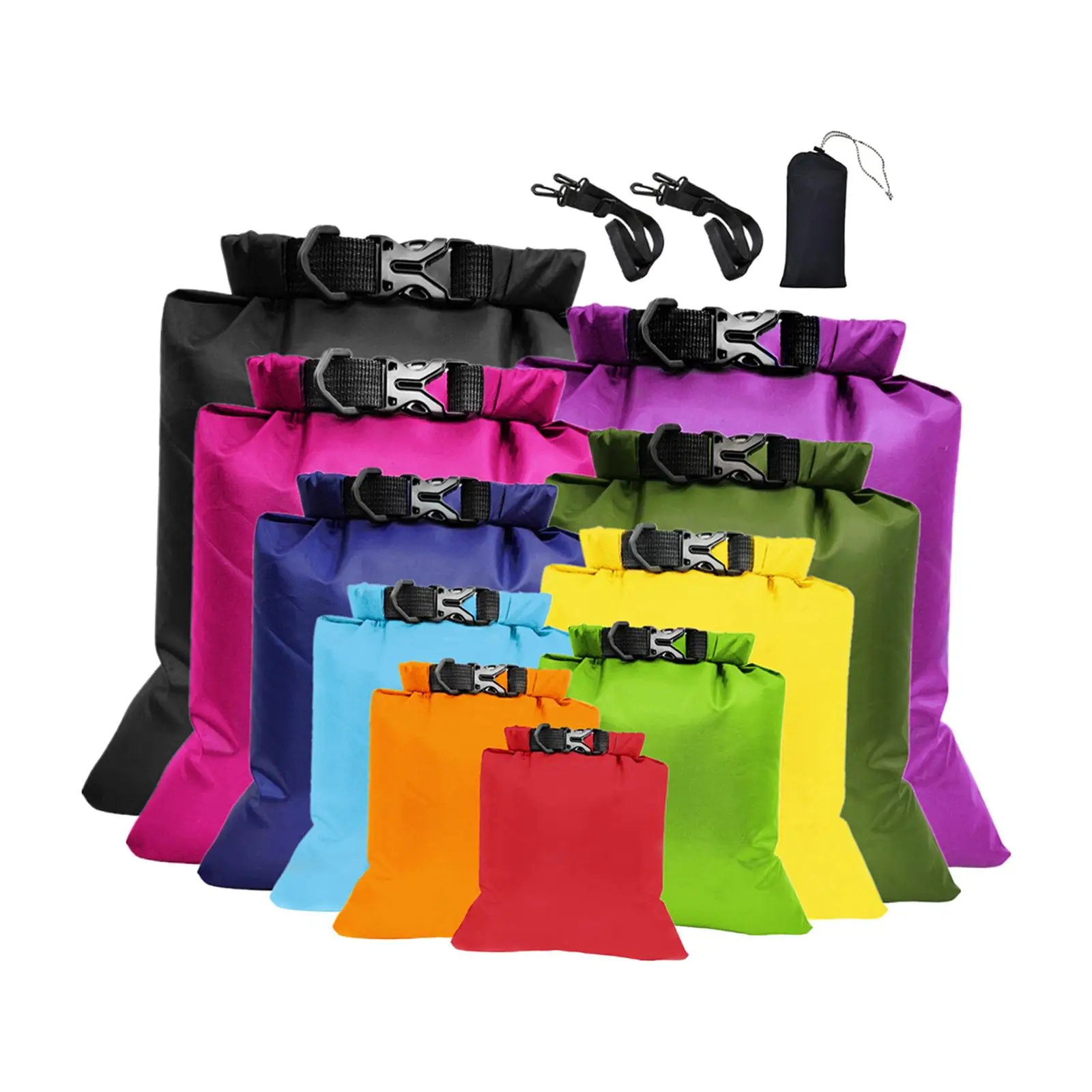 10x-Waterproof-Sacks-Waterproof-Storage-Bag-Roll-Top-Drybag-Floating ...