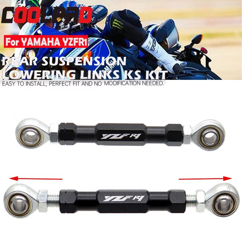 Rear-Suspension-Drop-Lowering-Links-Kit-For-YAMAHA-YZF-R1-YZ-F-R1-2004 ...