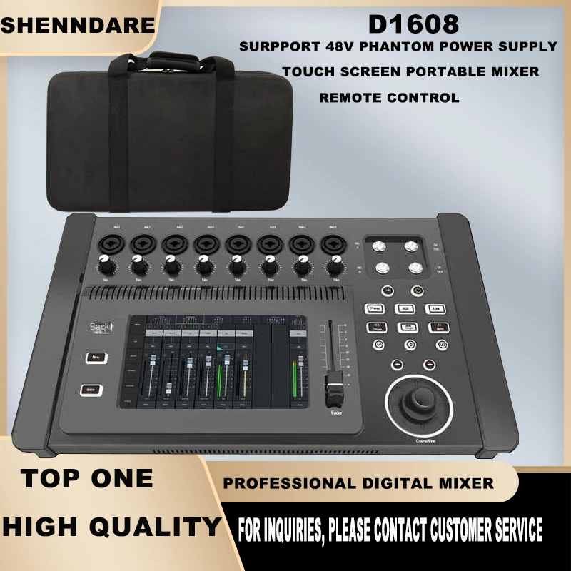 D1608-Professional-digital-Console-Multichannel-Digital-Audio-Mixer-DJ-Audio-Sound-System ...