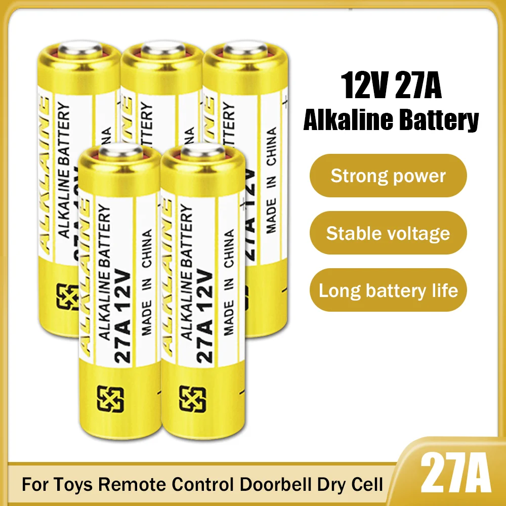 5PCS 12V 27A A27 G27A MN27 MS27 GP27A L828 V27GA ALK27A A27BP VR27 ...