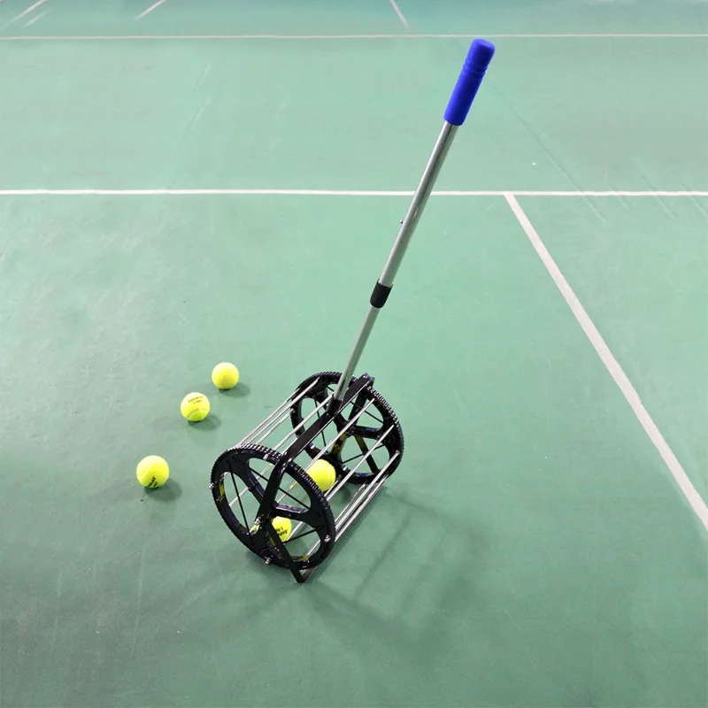 Table-Tennis-Balls-Picker-125-Balls-Capacity-Roller-Pickup-Hopper ...