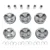 6pcs Pistons Rings Set 2720303717 2720304017 A2720301018 for Mercedes ...