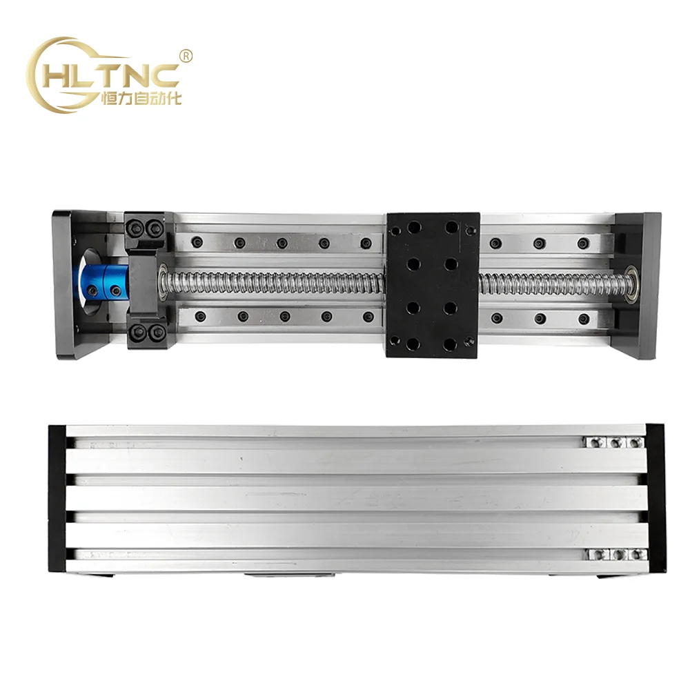 Gx80 인치 스퀘어 레일 Sfu160512041610 100mm 200mm 볼 스크류 슬라이딩 테이블 슬라이딩 크로스 선형 슬라이드 플랫폼 가이드 Xyz 샤프트선형