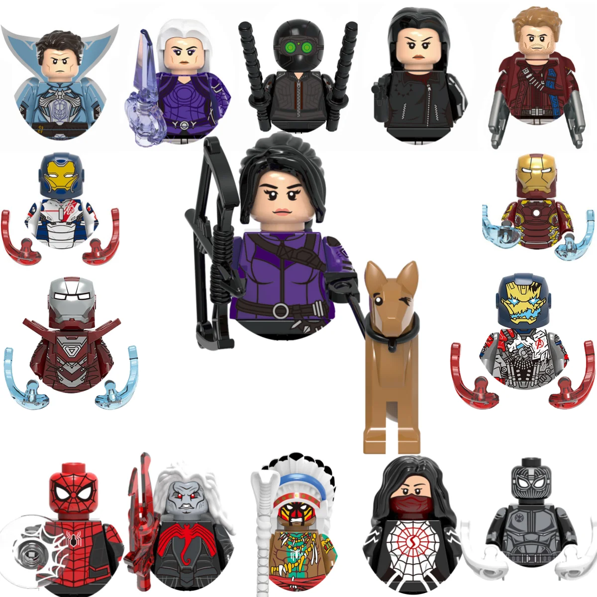 Marvel Building blocks Mini Action Figures Children's Party gifts Brick ...