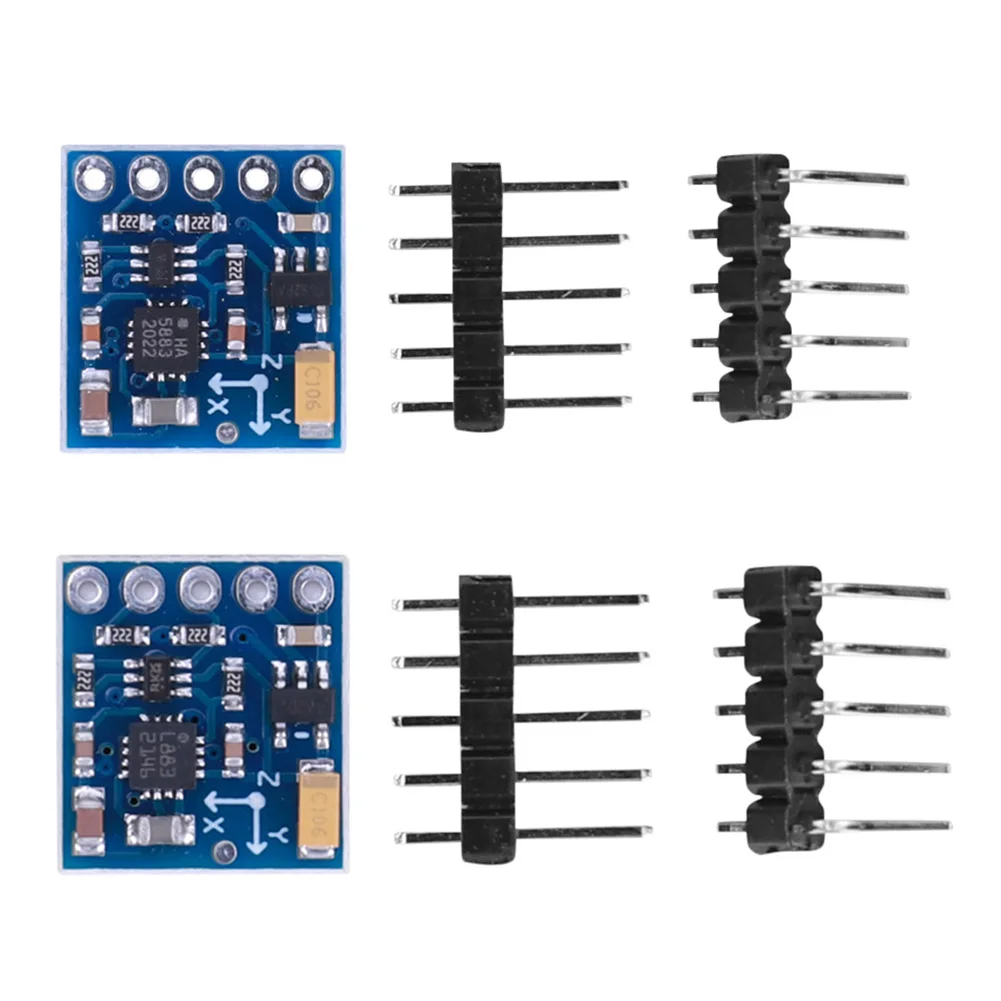 GY-271-Triple-Axis-Compass-Magnetometer-Sensor-I2C-IIC-Electronic ...