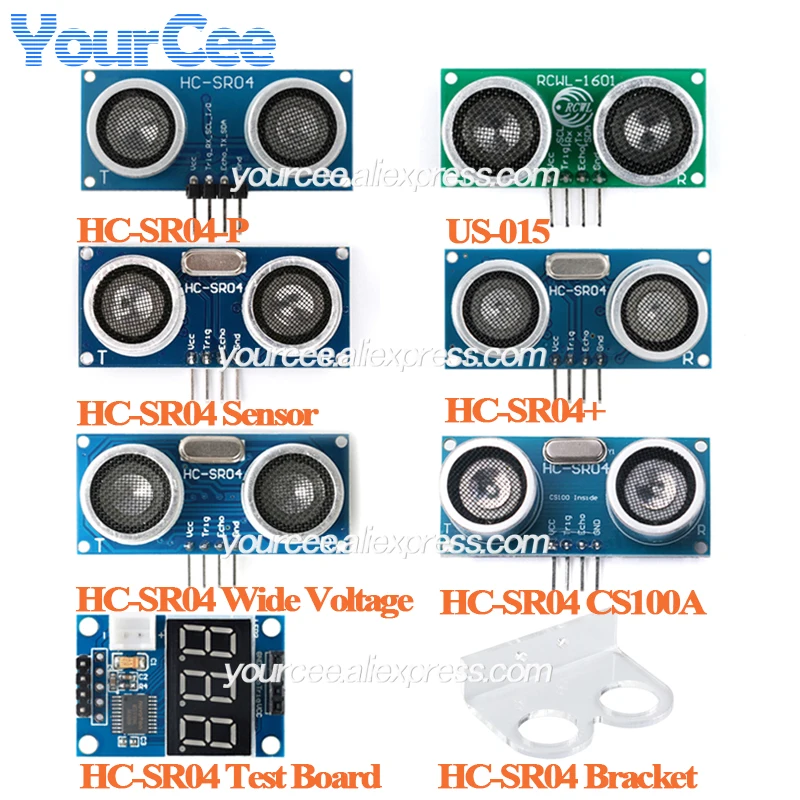 2pcs/1pc HC-SR04 Distance Ranging Sensor Module Ultrasonic Wave ...