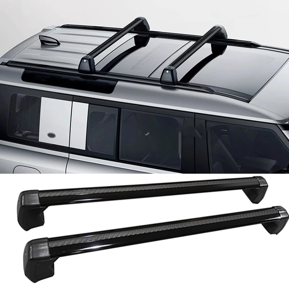 2PCS-Cross-Bars-Crossbars-Roof-Rail-Fits-For-Land-Rover-Defender-90 ...