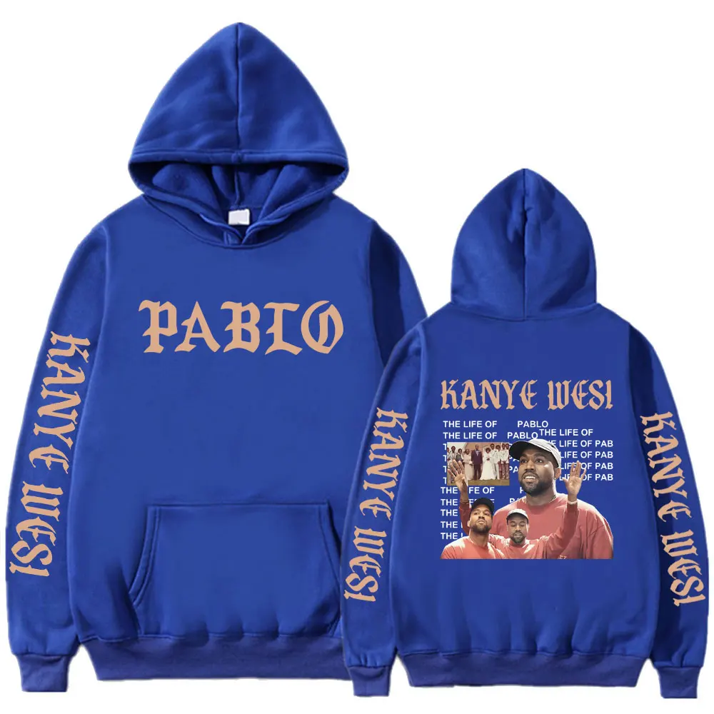 Sudadera-con-capucha-con-estampado-de-rapero-Kanye-West-para-hombre-y ...