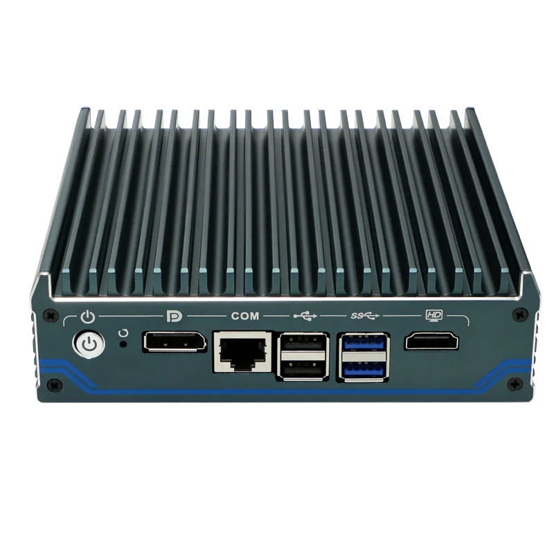 Fanless pfSense Firewall Soft Router J6412 N5105 N100 4x i226-V 2.5G ...