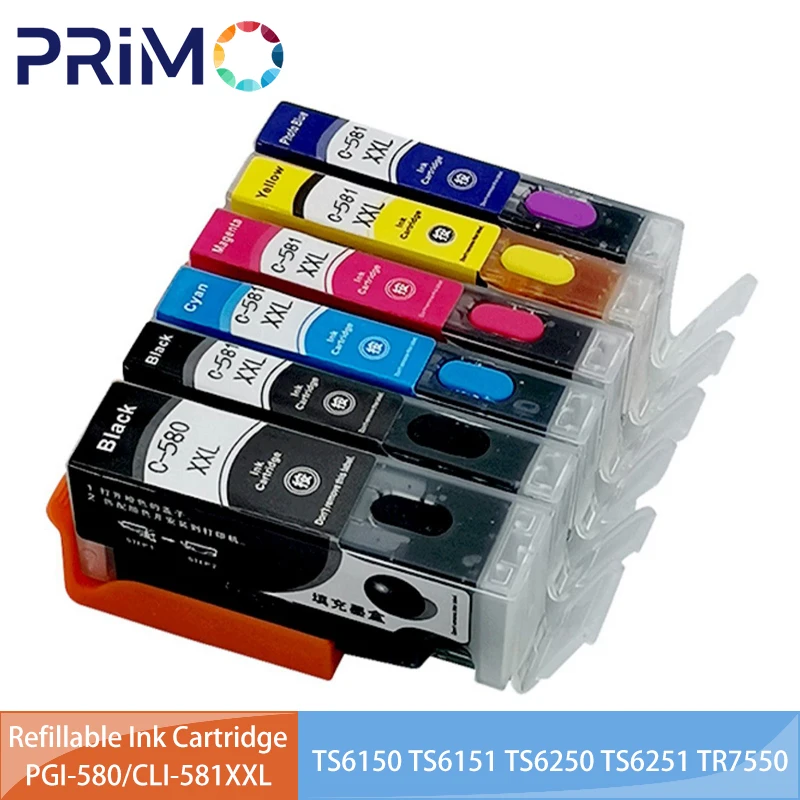 Cartucho-de-tinta-recargable-Chip-permanente-para-Canon-TS6150-TS6151 ...
