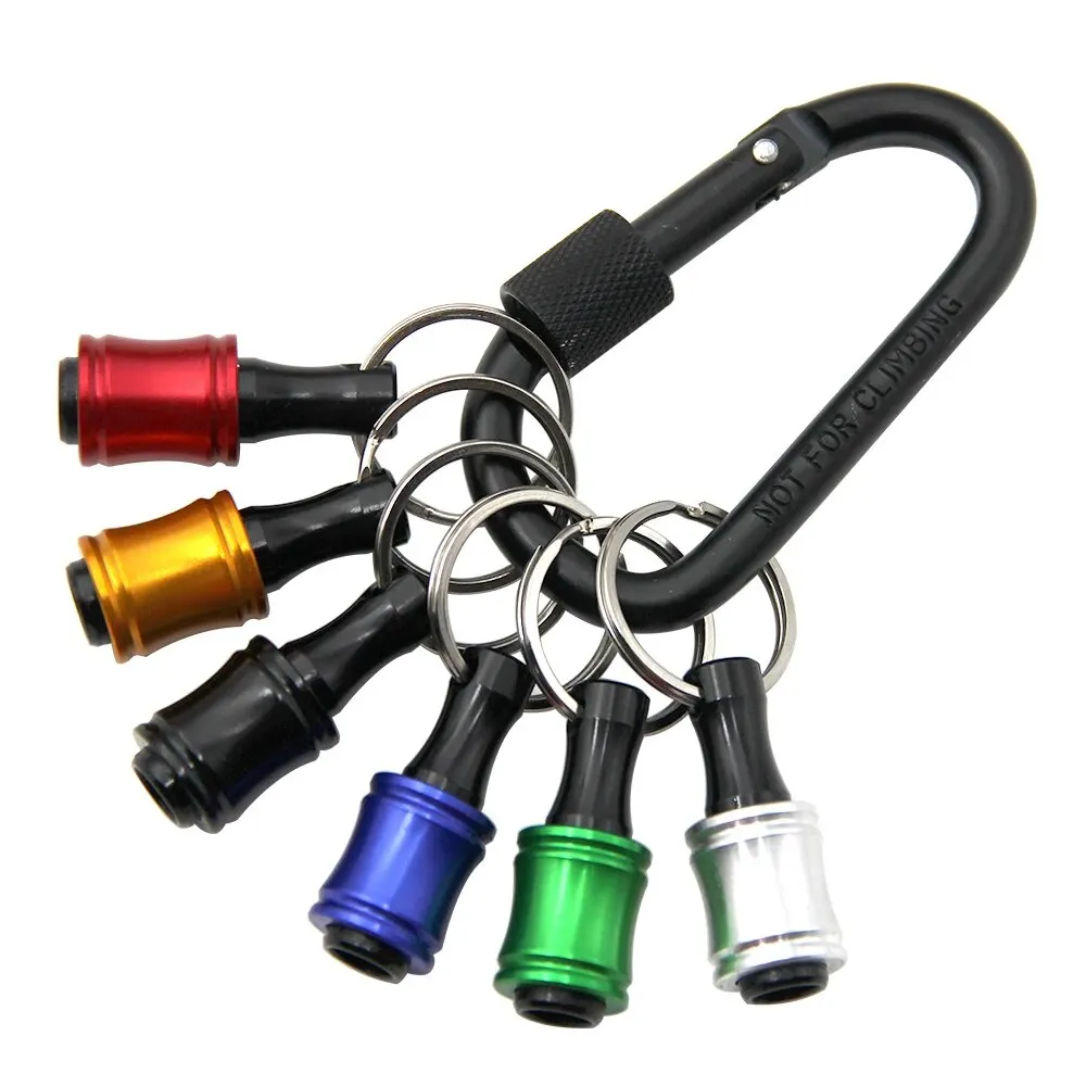 6pc-Color-Keychain-Quick-Change-Extension-Rod-1-4-Hexagonal-Handle ...