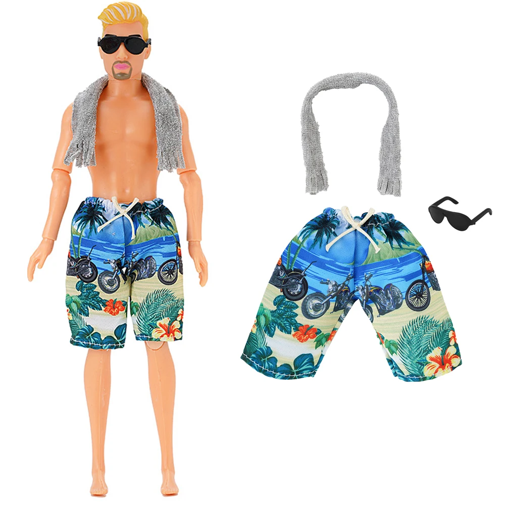 NK-1-Set-Swimwear-for-Ken-Doll-Clothes-Beach-Accessories-Motorcycle ...