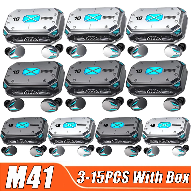 M41-Pro-TWS-Headphones-Earbuds-Bluetooth-Earphone-Wireless-Headset-New ...