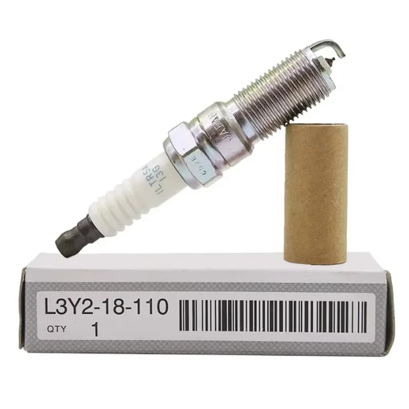 4/6pcs L3Y2-18-110 ILTR5A13G Iridium Spark Plug For Mazda 3 5 6 CX-7 ...