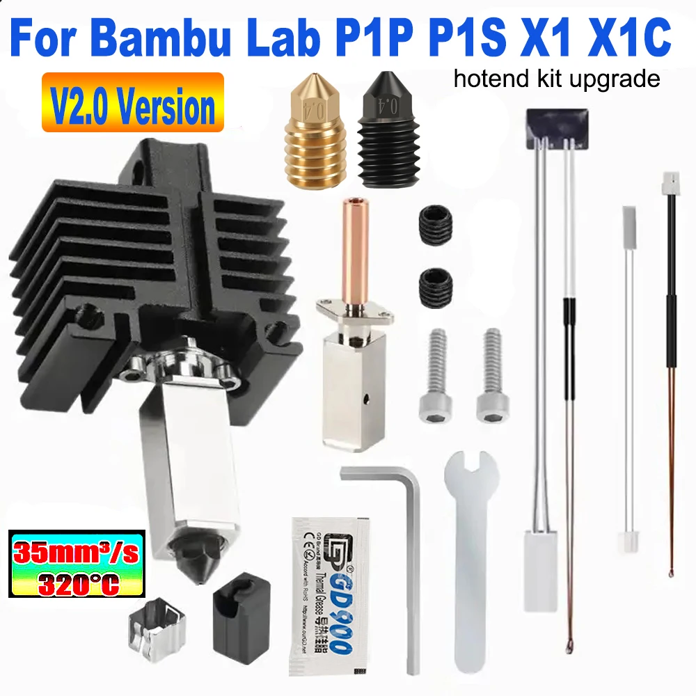 Hotend-V2-0-Kit-Upgrade-For-Bambu-Lab-P1S-X1C-3D-Printer-Accessories ...