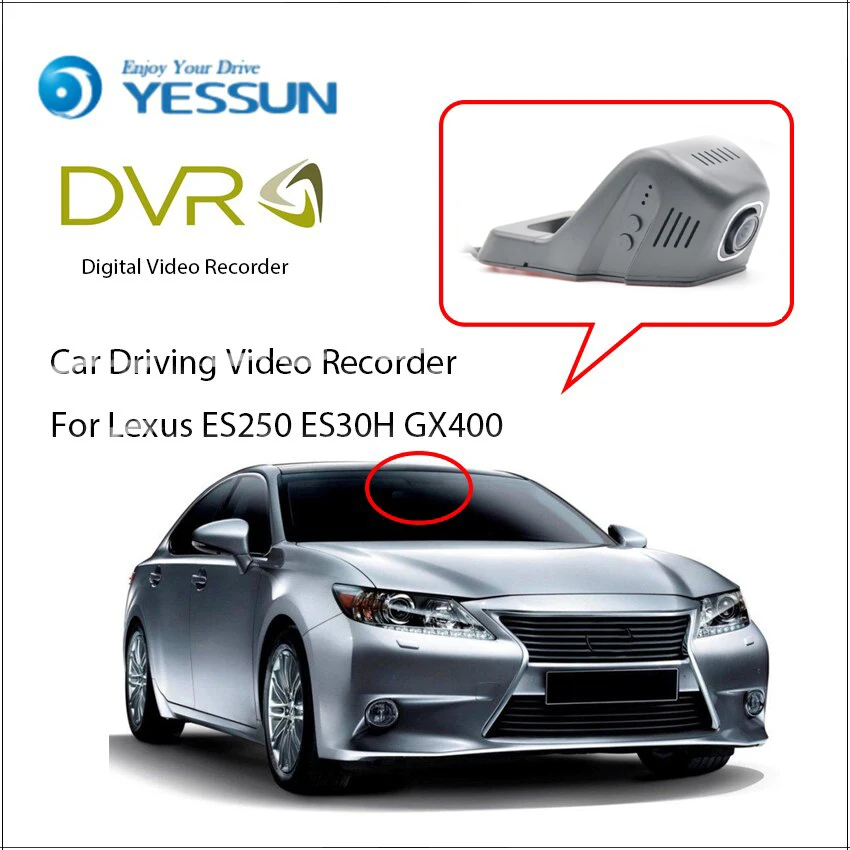 Yessun Car Dvr Driving Video Recorder For Lexus Es250 Es30h Gx400 Front ...
