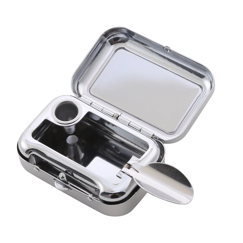 Mini-Portable-Metal-Cigarette-Ashtray-Fashion-Ashtray-wiht-Lockable-Lid ...