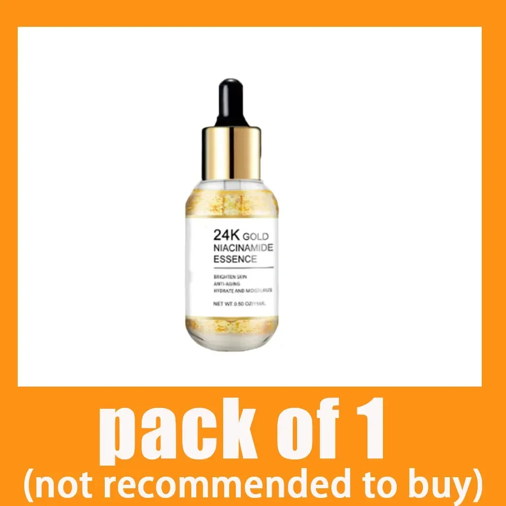 Suero de niacinamida de oro de 24K, eliminador de manchas oscuras, ácido hialurónico para el ...