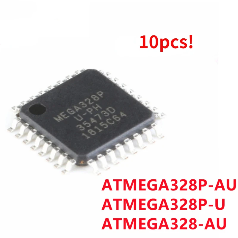 10pcs ATMEGA88PA AU 원래 ATMEGA328P AU MEGA328P AU TQFP 마이크로 컨트롤러 ...
