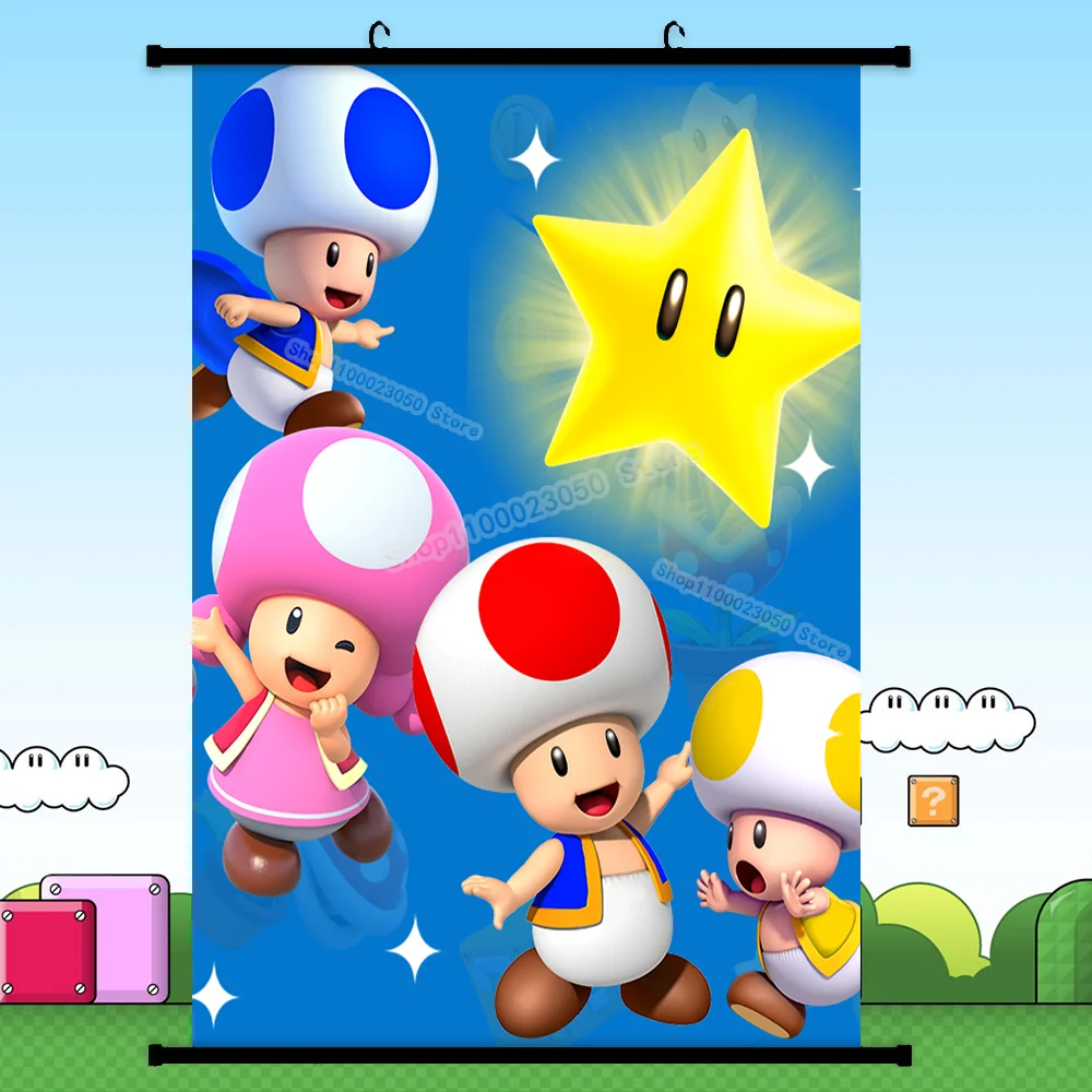 Toad Painting From Mario