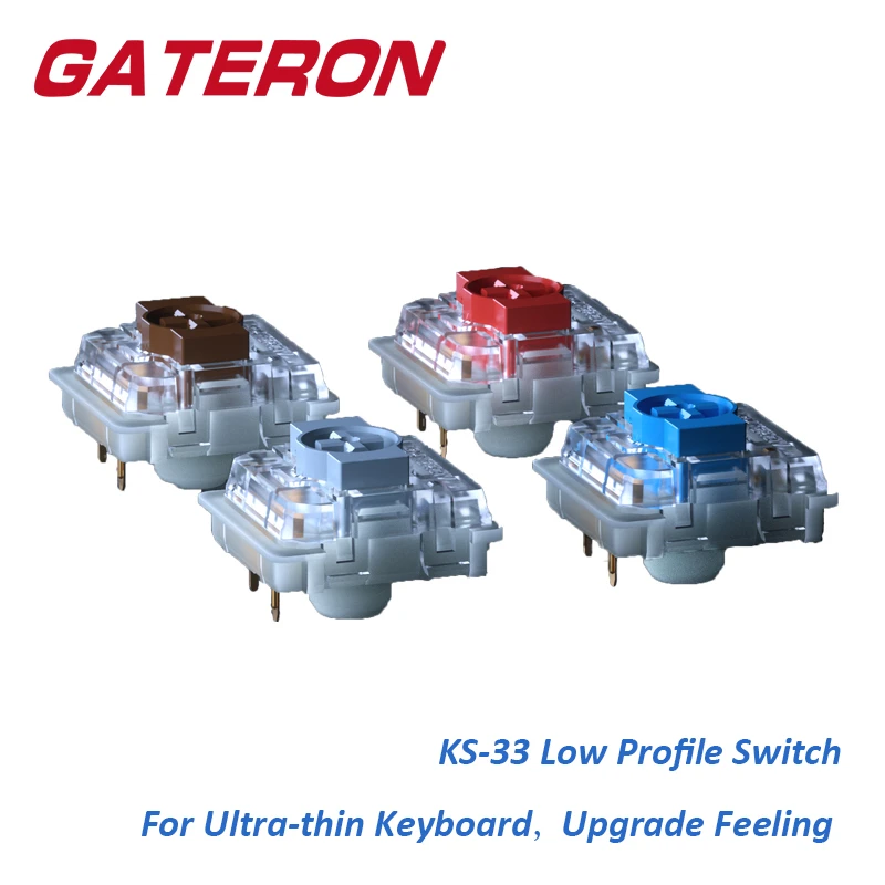Low Profile Switch Mechanical Keyboard | Gateron Low Profile Brown ...