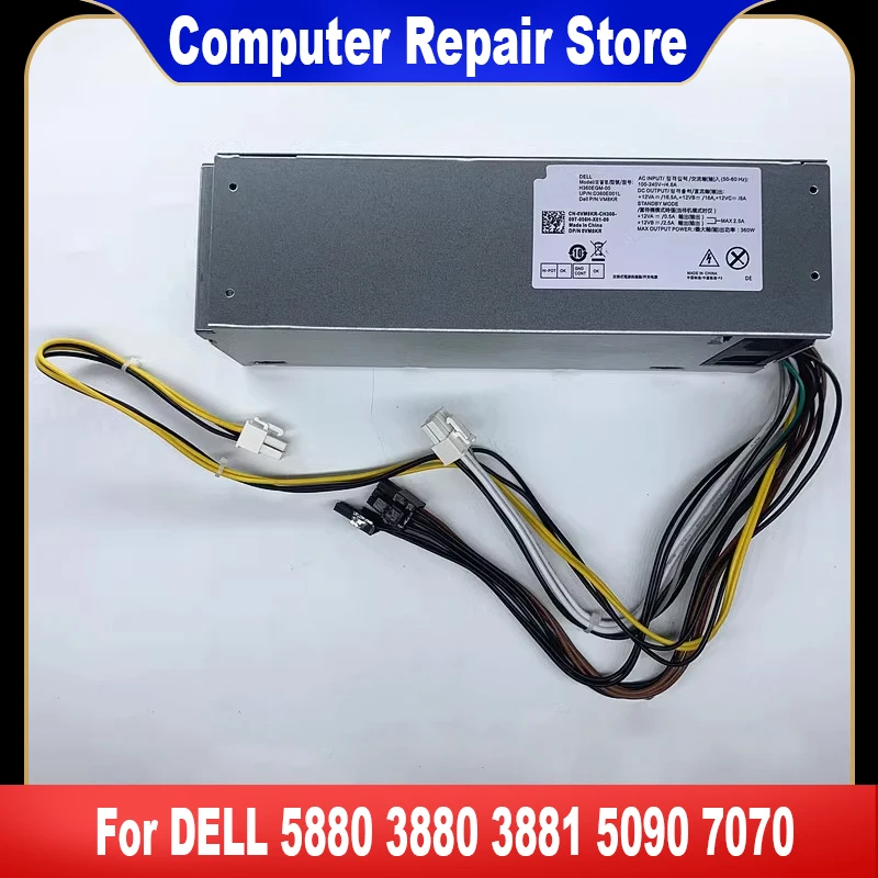360W 460W 500W Do Dell 5880 3880 3881 5090 7070 Zasilacz H360EGM-00 ...