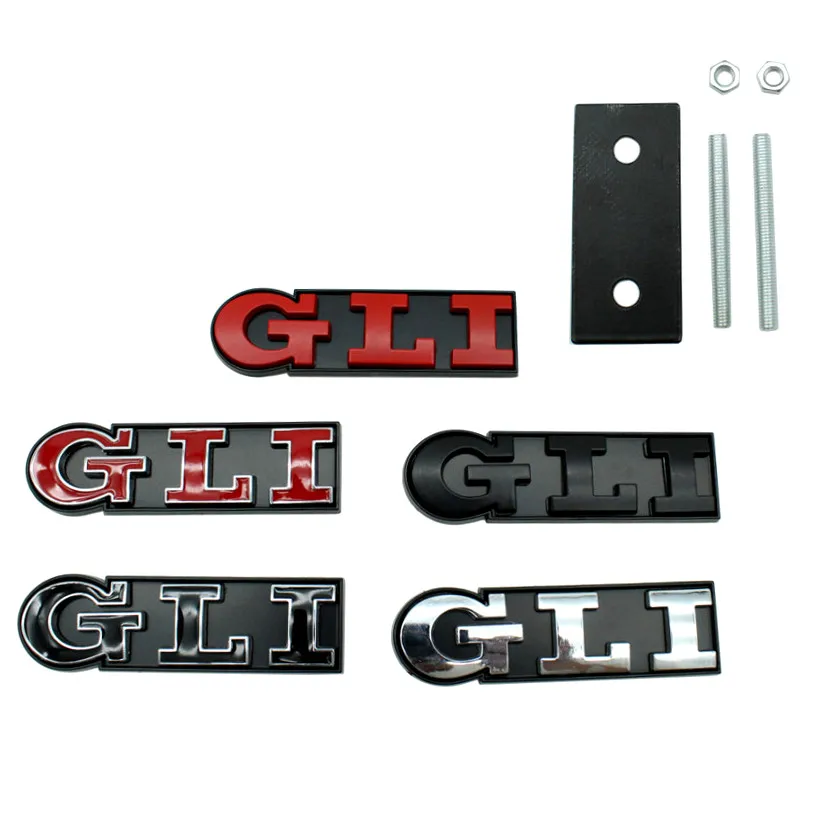 Car 3d Metal Gli Logo Trunk Body Grill Badge Emblem Sticker For ...