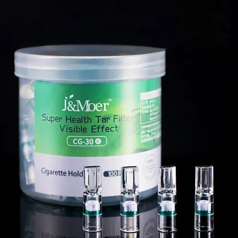 SMO-100pcs-7mm-Disposable-Cigarette-Filter-Reducing-Tar-Health-Cleaning ...