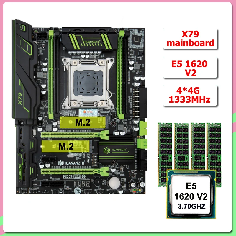 HUANANZHI X79 LGA2011 Super Gaming Motherboard with Dual M.2 SSD Slot ...