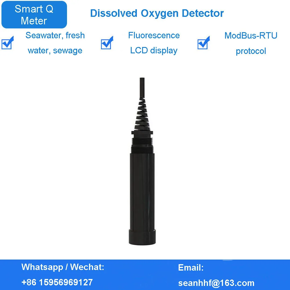 Freshwater Water Quality Dissolved Oxygen Sensor Fluorescent Seawater
