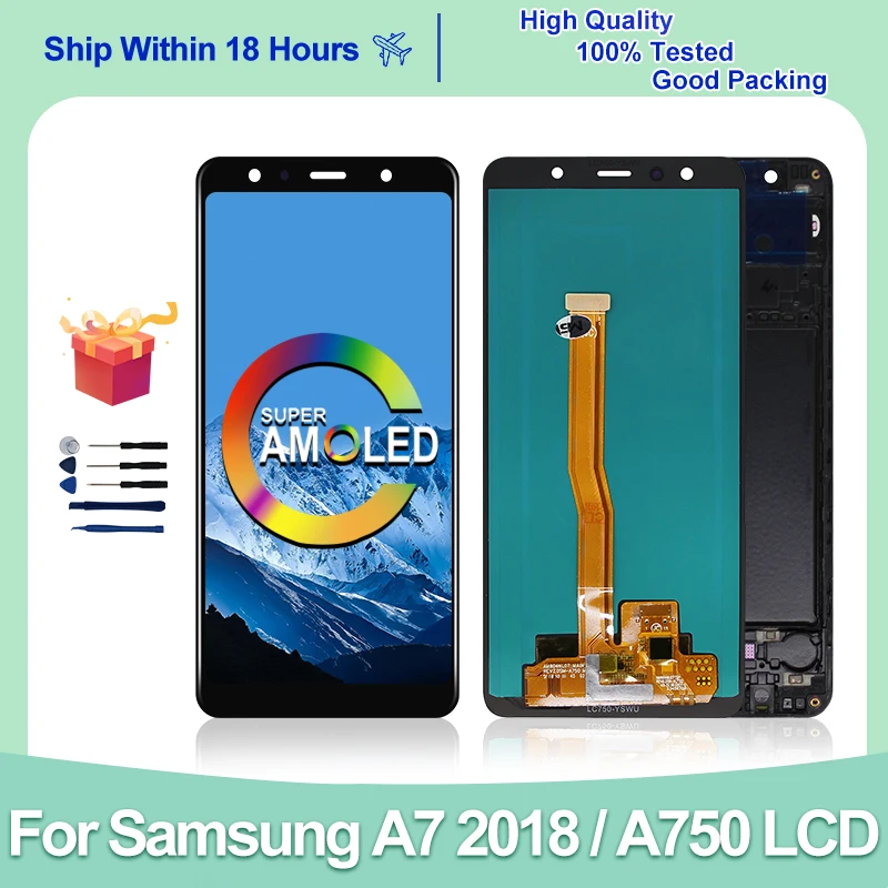 Super-AMOLED-For-Samsung-Galaxy-A750-LCD-Display-A750F-A750FN-A750G ...